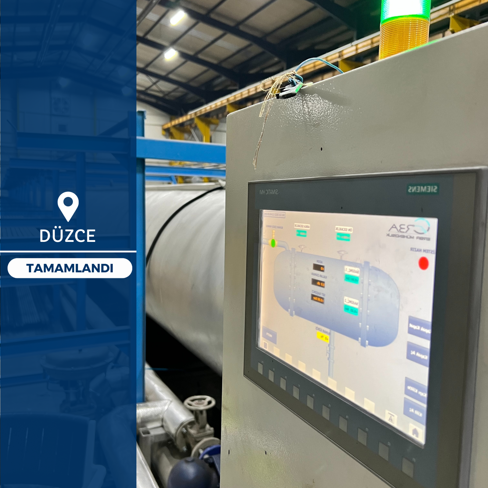 OTOKLAV MAKİNA OTOMASYONU | Erba Mühendislik