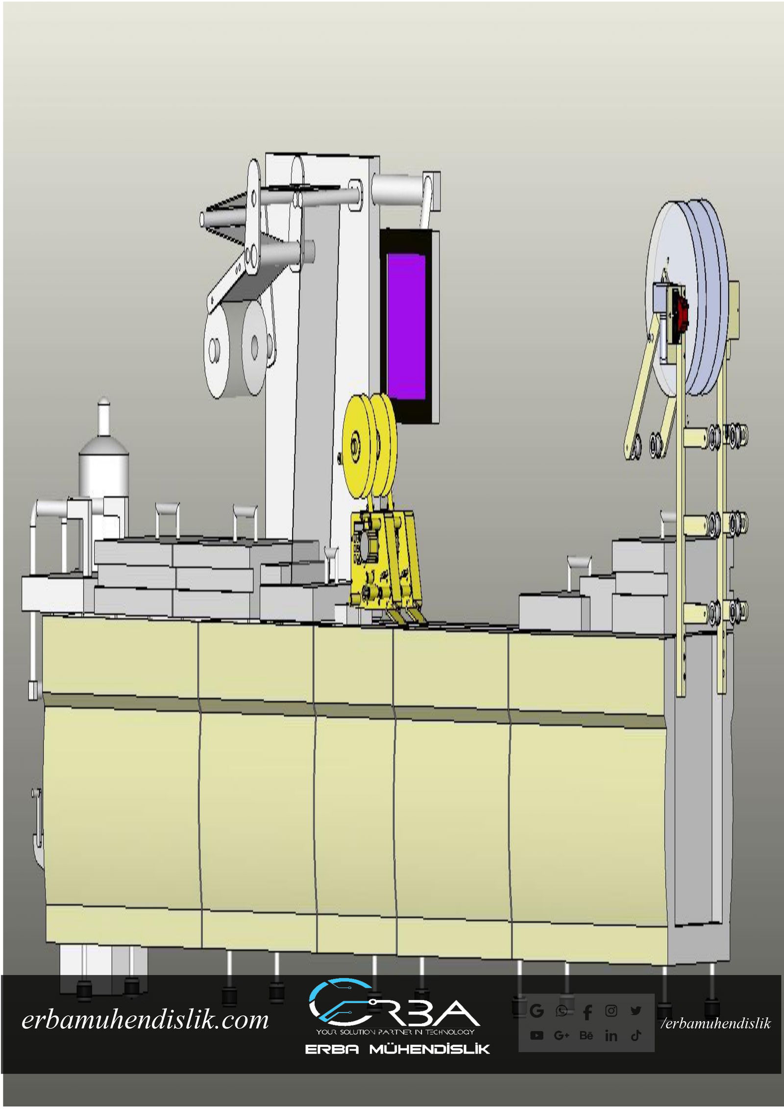 Thermoform Machine, Trim Windup-Trim Removal Machine | Erba Mühendislik
