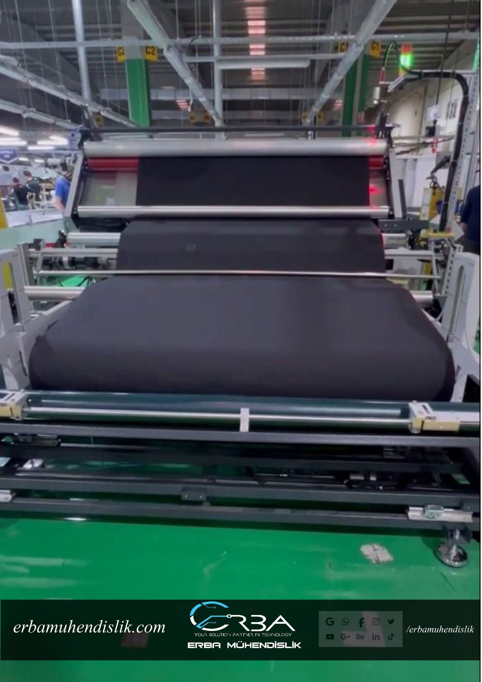 Automatic Fabric Spreader Machine With Dok System | Erba Mühendislik