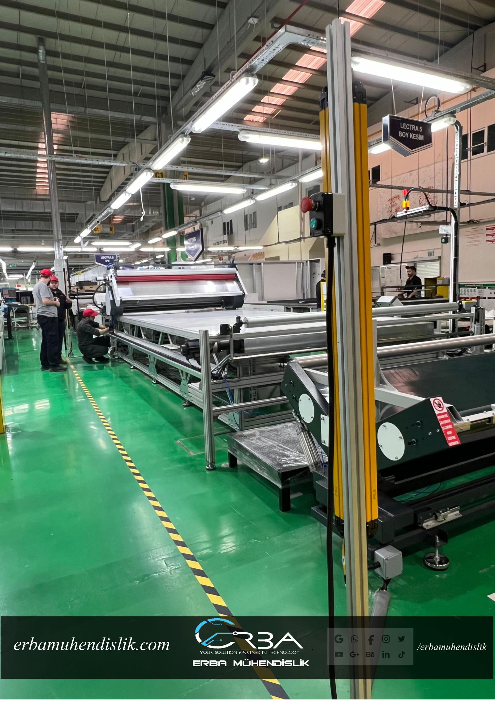 Automatic Fabric Spreader Machine With Dok System | Erba Mühendislik